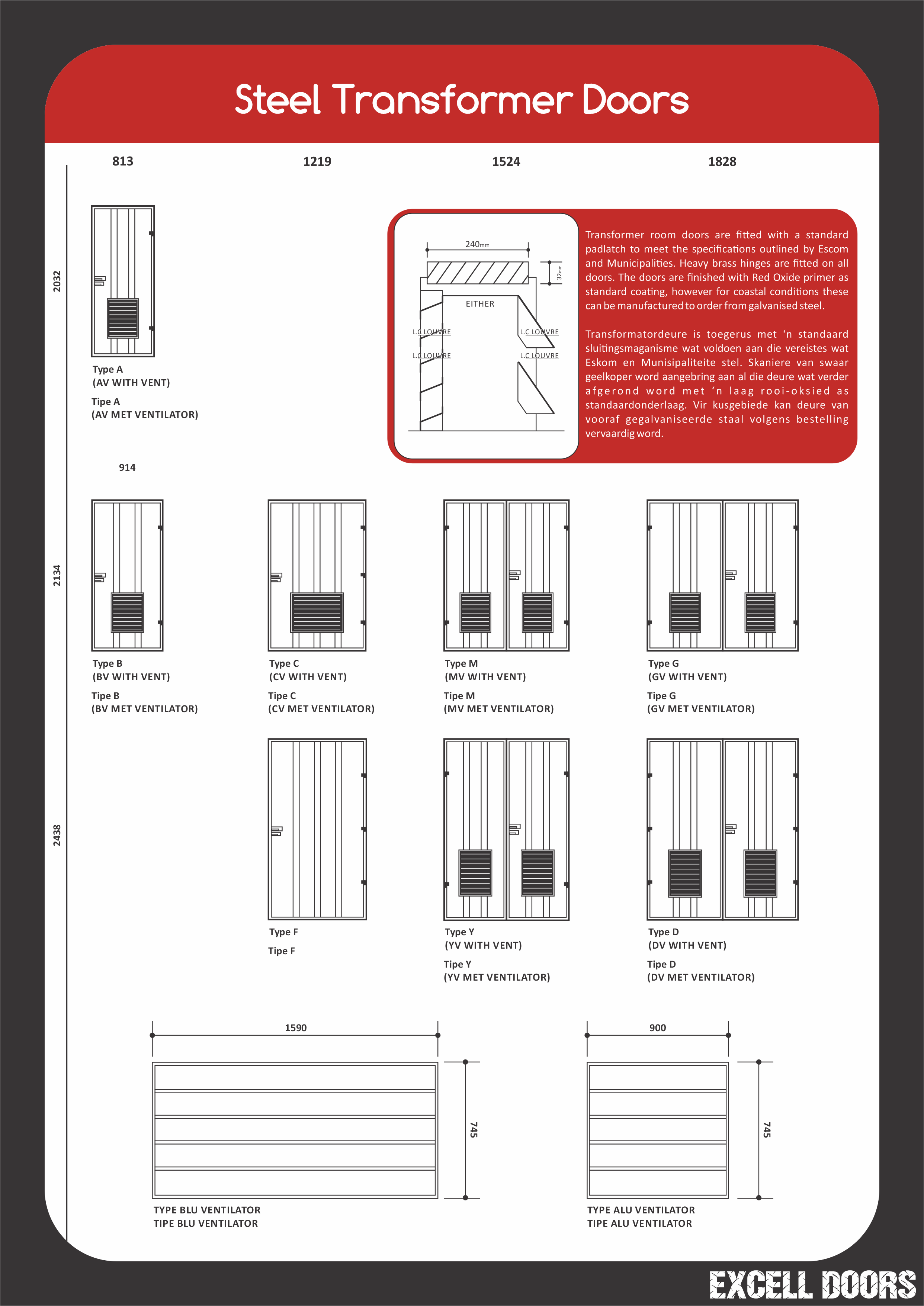 Transformer Doors And Steel Louver Windows at Ken Escobar blog